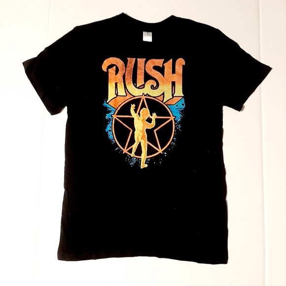 Shirts | Small Black Rush Tshirt Band 2112 Vintage Style Logo Album ...
